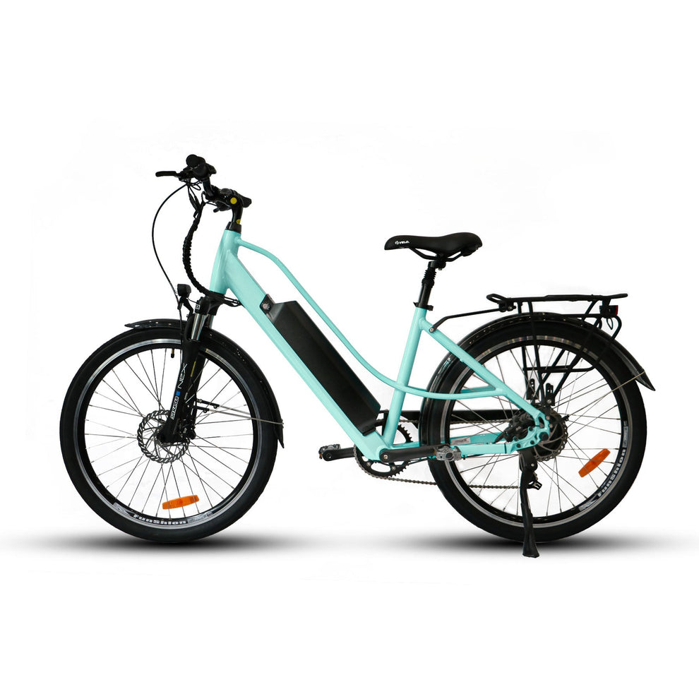 EUNORAU E-TORQUE 48V500W Electric Step-Thru Bike – Ride-Electric-Bikes